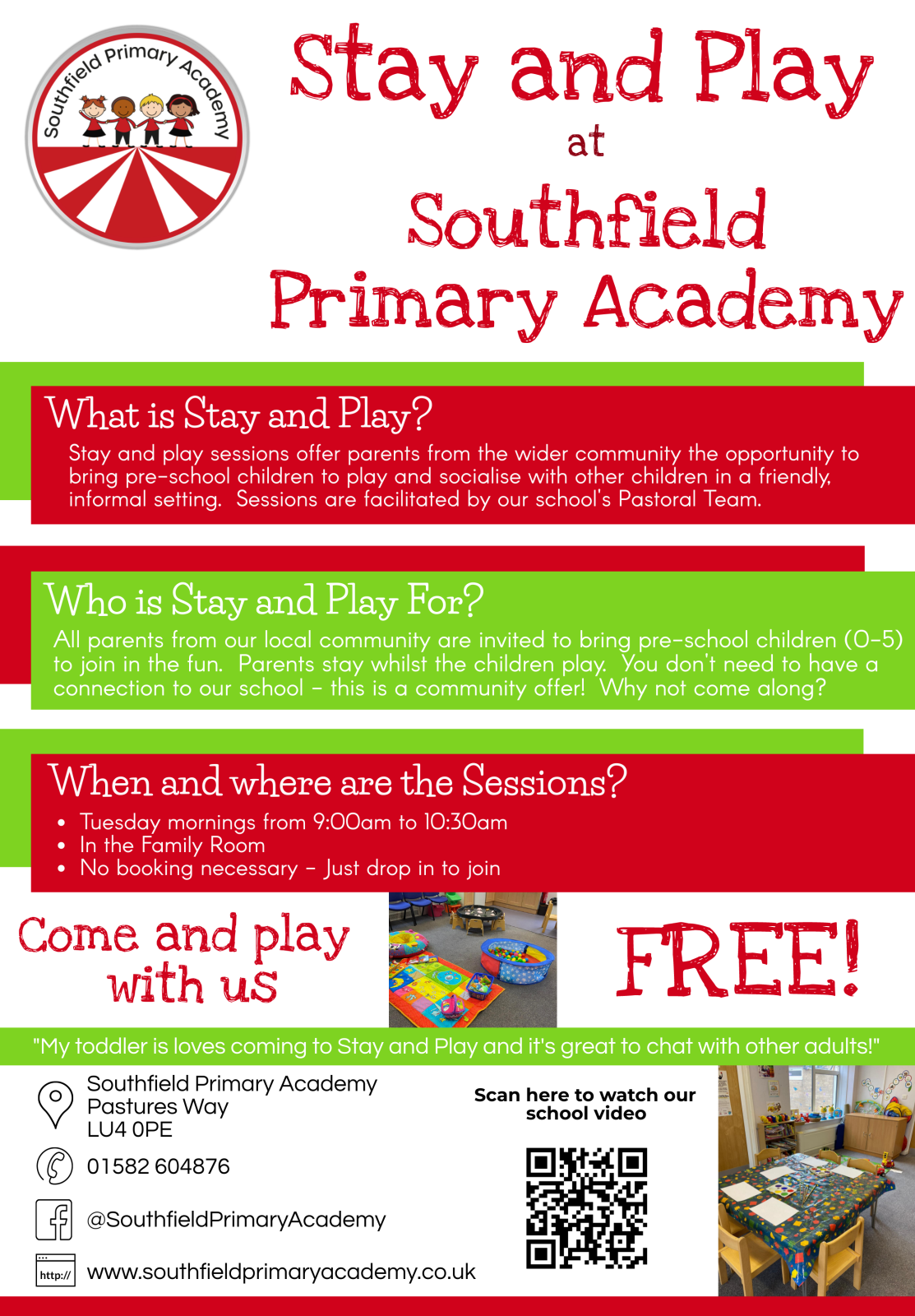 Southfield Primary School - Stay and Play